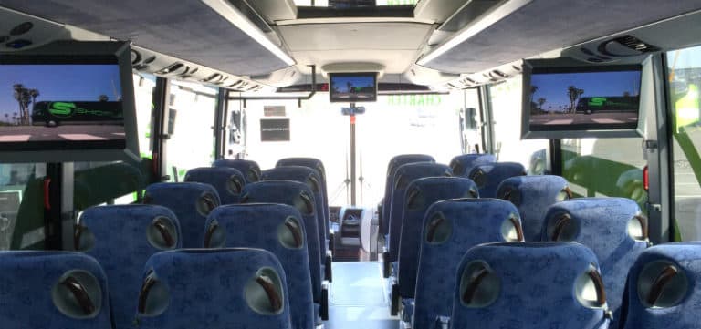 How TV Monitors for Buses Have Changed Passenger Fleet Vehicles